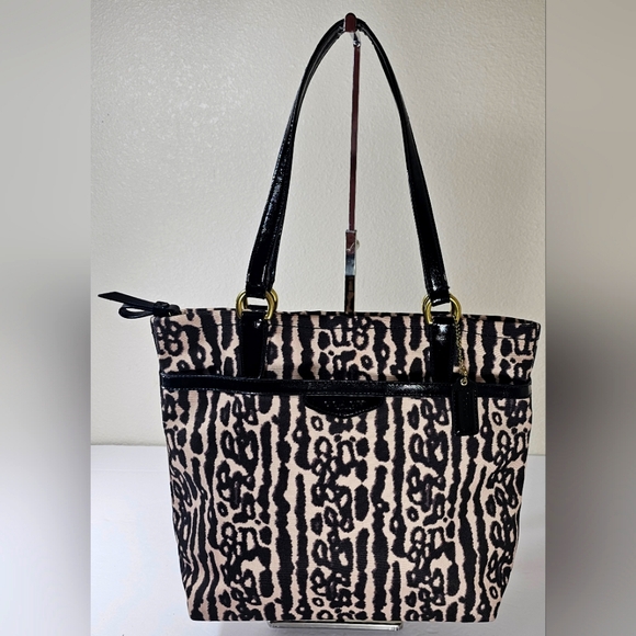 Coach | Bags | Coach Ocelot Print Shoulder Bag X12 | Poshmark